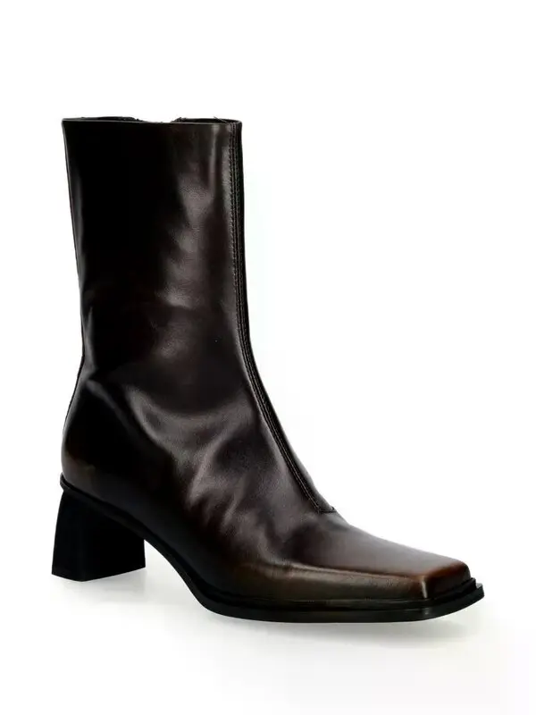 VAGABOND SHOEMAKERS Elvina Square-toe Leather Ankle Boots
