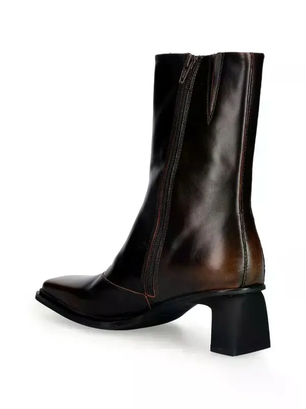 VAGABOND SHOEMAKERS Elvina Square-toe Leather Ankle Boots