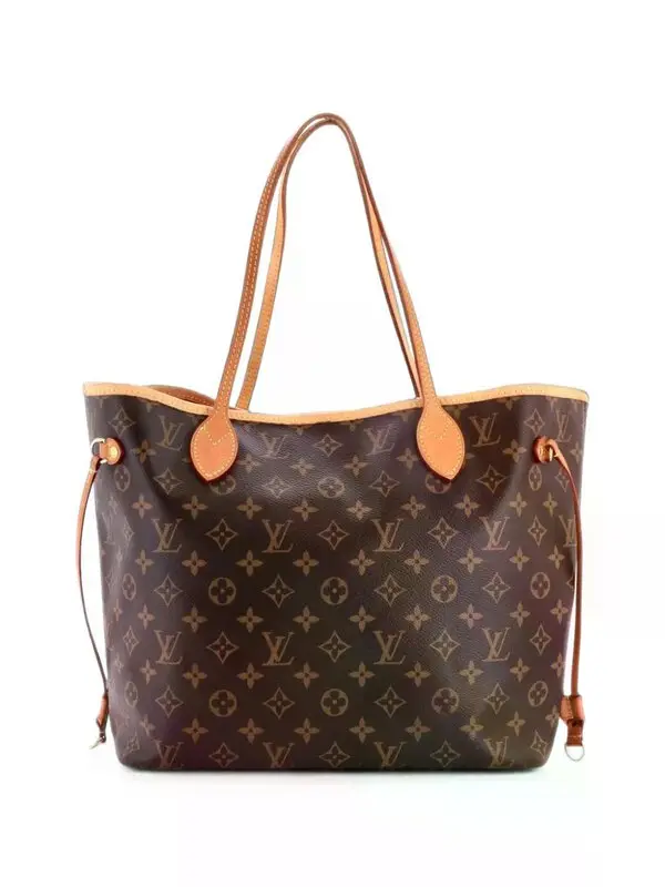 LOUIS VUITTON Neverfull Nm Monogram Canvas Mm Tote Bag