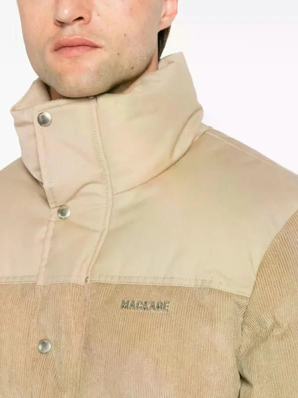 Mackage Corduroy Padded Jacket - Neutrals