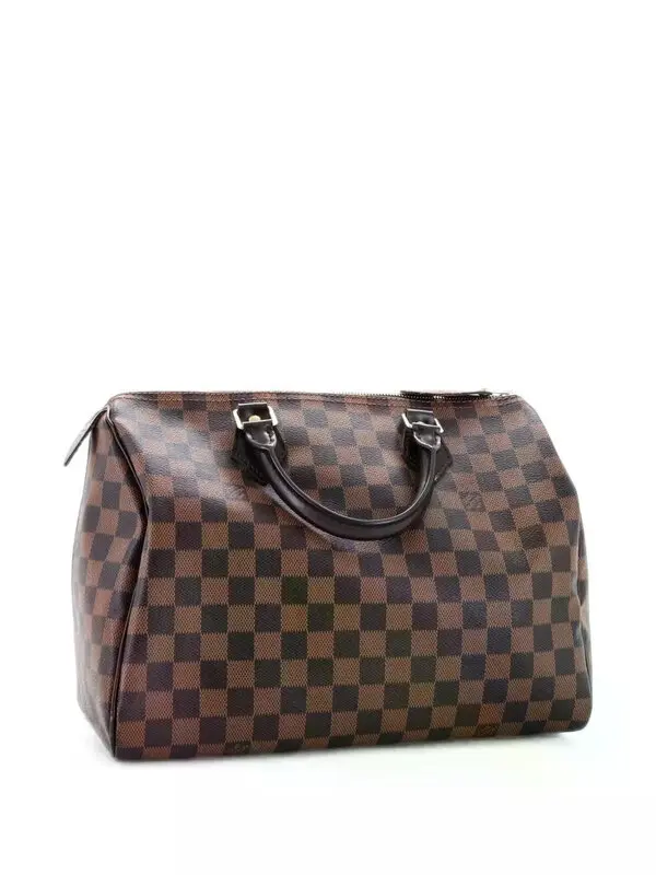 LOUIS VUITTON Speedy Handbag Damier 30 Satchel