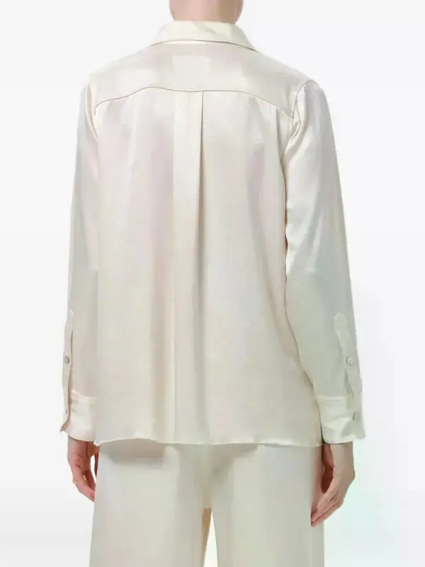 Citizens Of Humanity Tullah Hammered-satin Shirt
