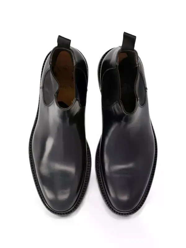 Al Duca D'aosta Elasticated Leather Chelsea Boots