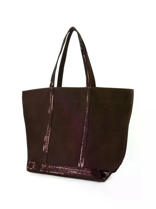Vanessa Bruno Large Cabas Sequin-embellished Tote Bag