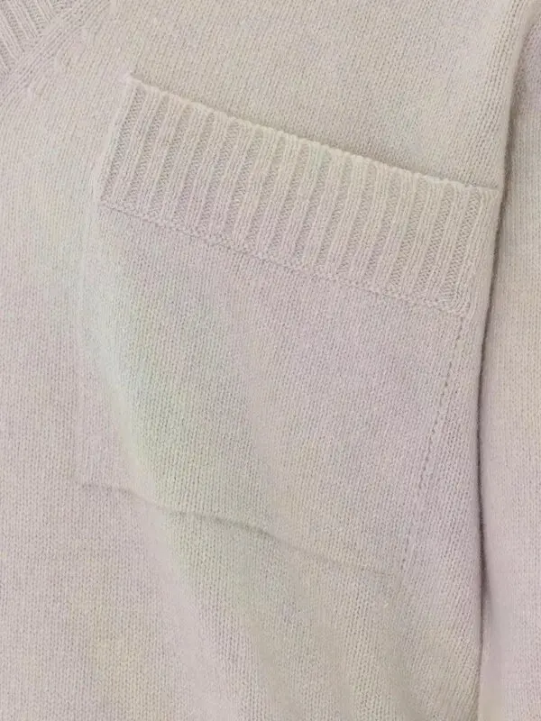 Alpha Studio V-neck Pocket-detail Sweater