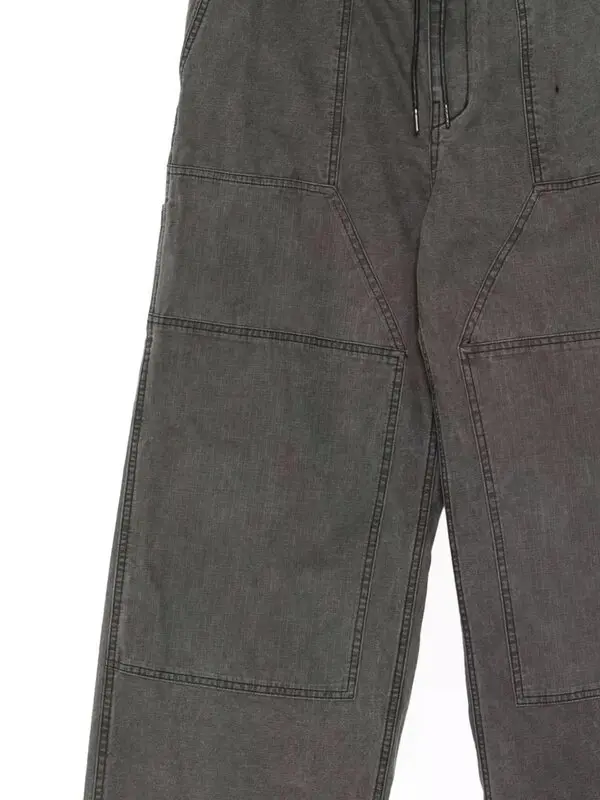 JUUN.J Ripstop-textured Panelled Trousers