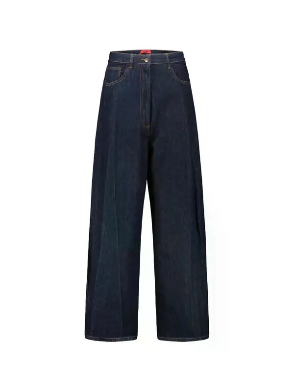 THELATEST Evie Pleated Wide-leg Jeans