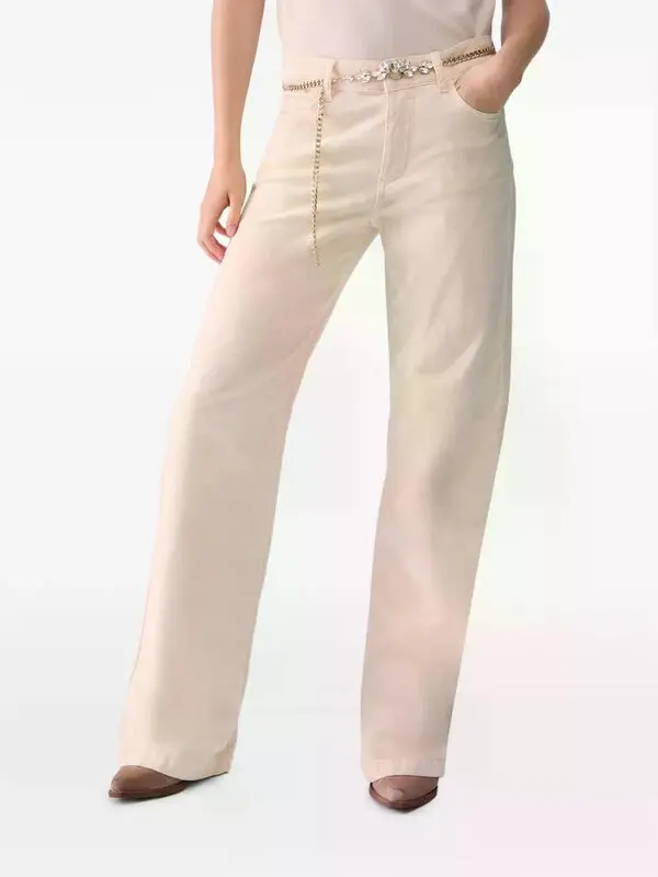 Liu Jo Velvet Flare Pants