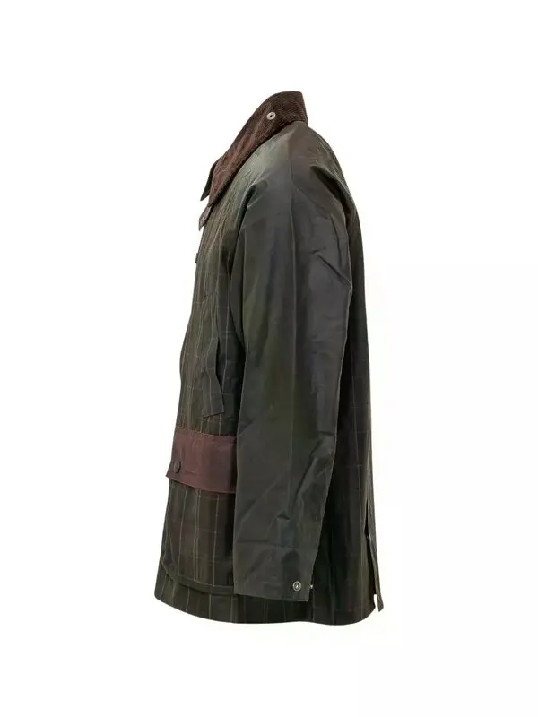 Barbour Patchwork Corduroy-collar Jacket