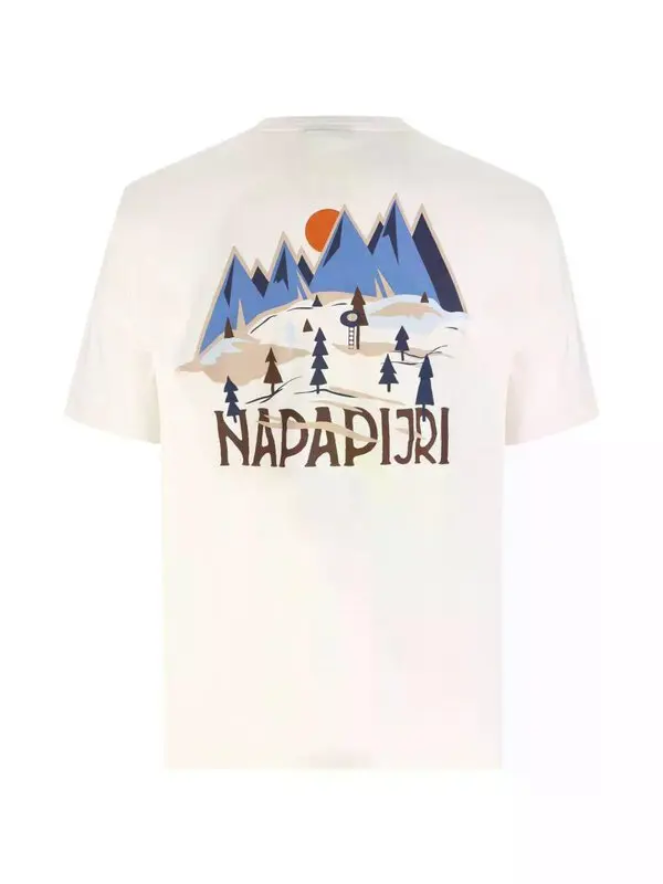 NAPAPIJRI Graphic-print Logo-print T-shirt