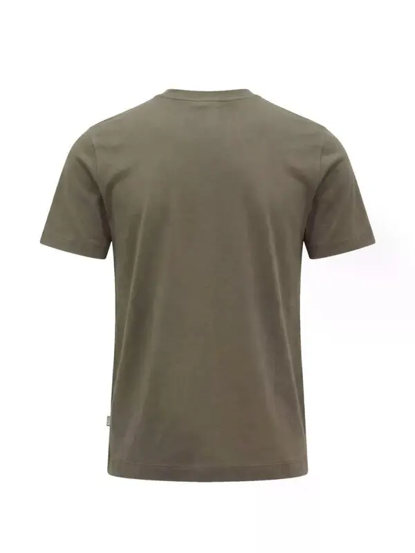 BOSS Logo-embroidered T-shirt - Green