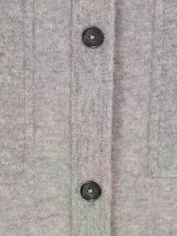 TOTEME Buttoned Cashmere Skirt Melange