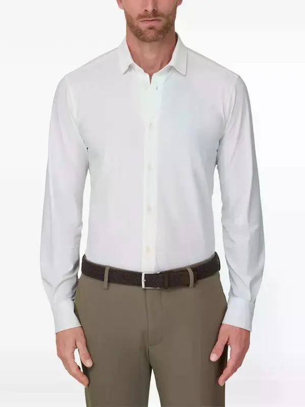 Boggi Milano Tokyo-collar Slim-fit Shirt