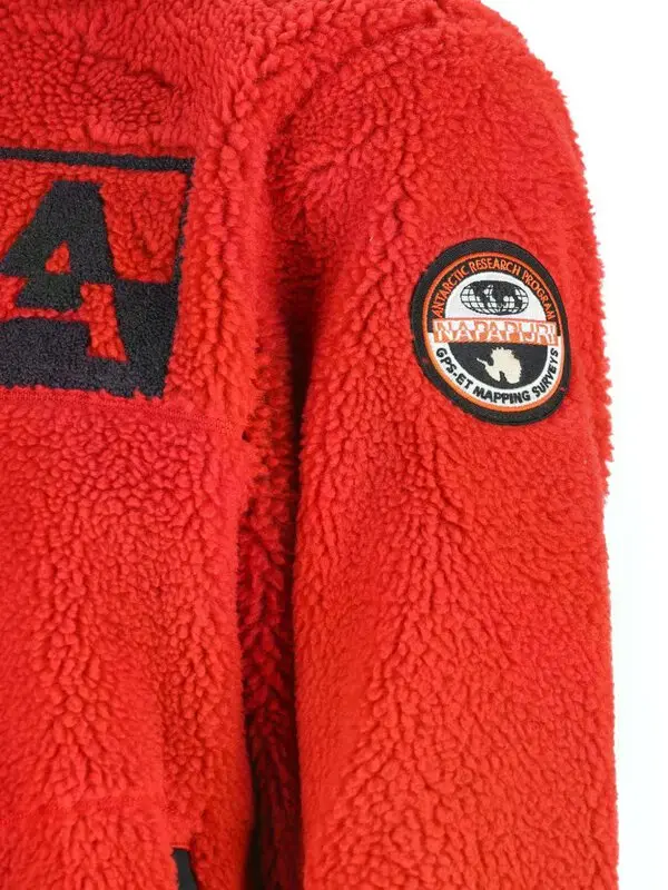 NAPAPIJRI Logo-patch Fleece Sweater