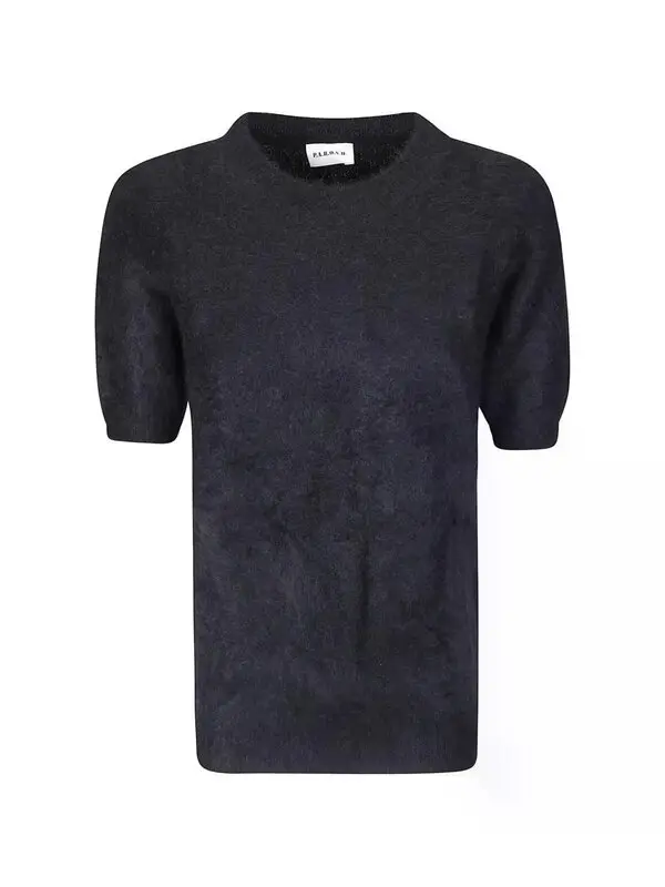 P.a.r.o.s.h Fine-knit Short-sleeve Top