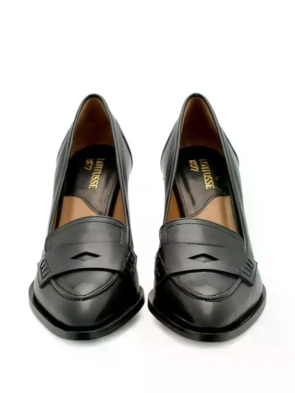 LOTTUSSE Smithson Leather Loafer Pumps