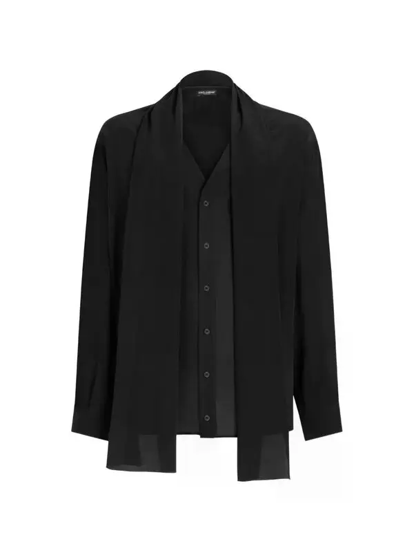 Dolce & Gabbana Crêpe De Chine Shirt