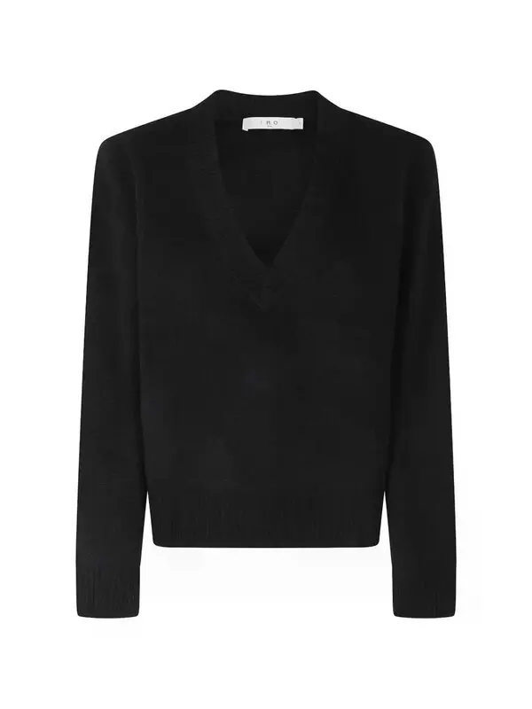 IRO PARIS Willoy V-neck Knitted Cashmere Sweater