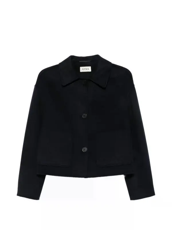 ARMA Button-up Cropped Jacket