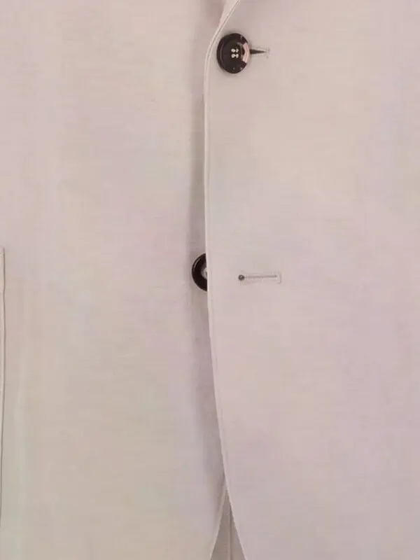 Eleventy Hooded Single-breasted Layered Jacket