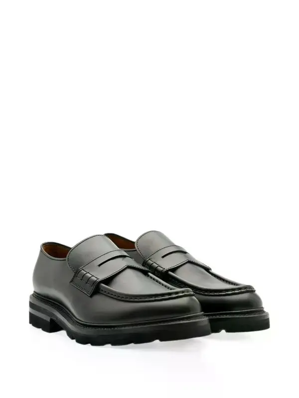 Lottusse 1877 Murphy Goodyear-welted Leather Loafers