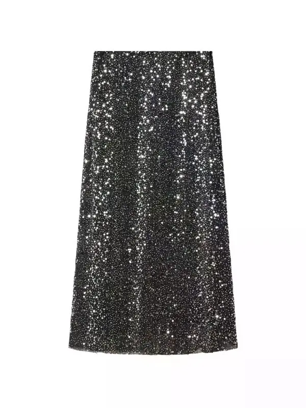 MARANT ETOILE Nejany Sequin-embellished Midi Skirt