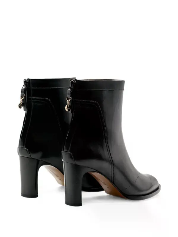 Lottusse 1877 Smithson Perforated Leather Ankle Boots