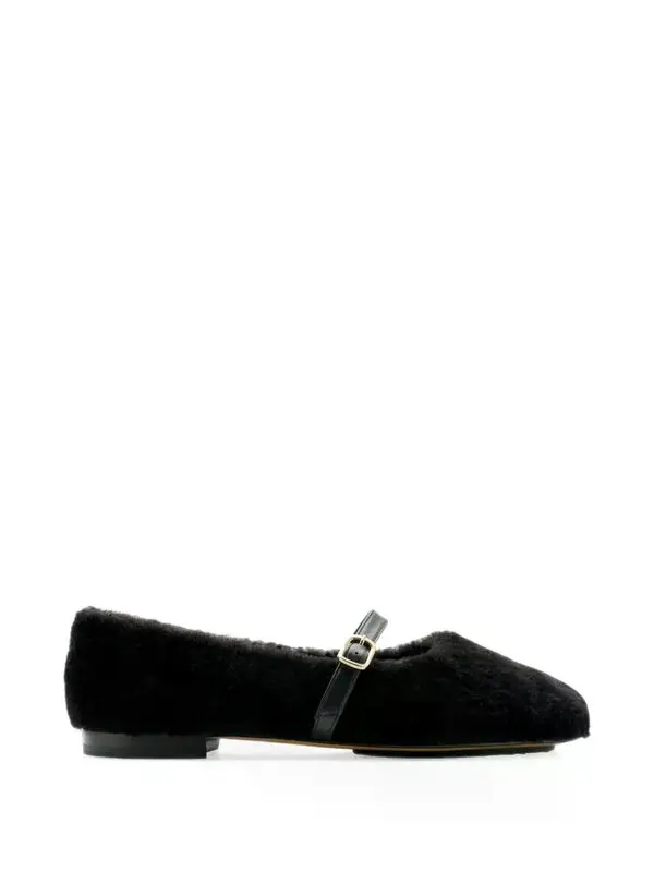 LOTTUSSE Randa Buckle-strap Ballet Flats