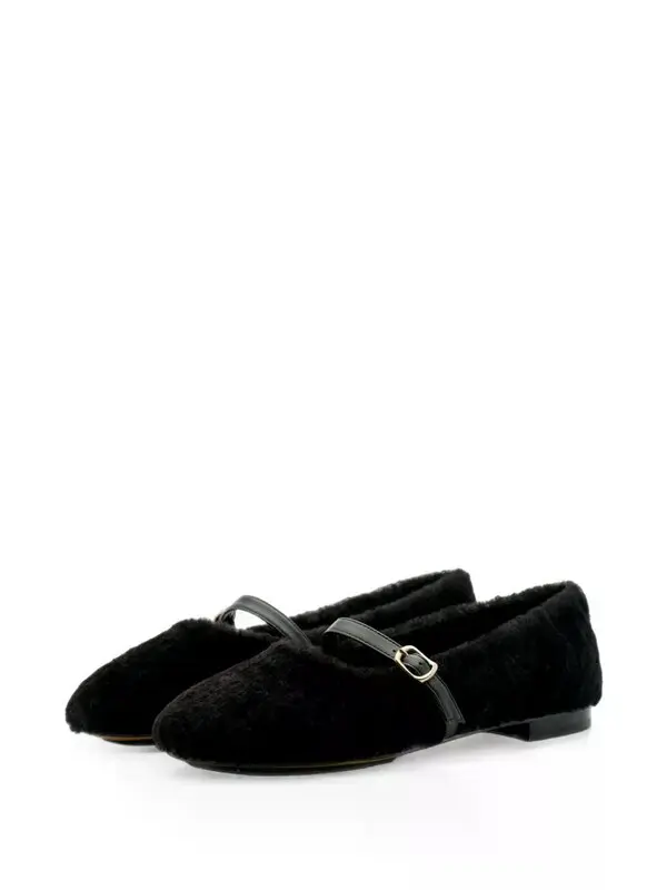 LOTTUSSE Randa Buckle-strap Ballet Flats