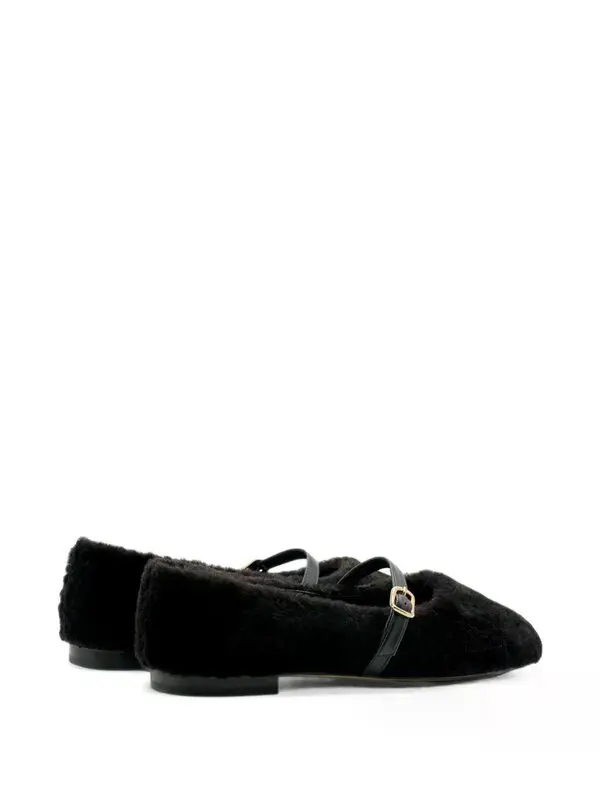 LOTTUSSE Randa Buckle-strap Ballet Flats