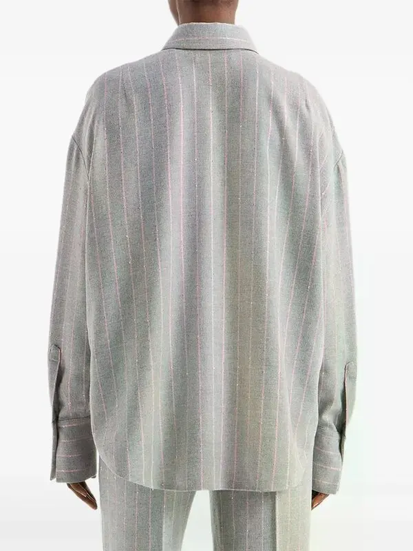 GENNY Pinstripe-pattern Shirt