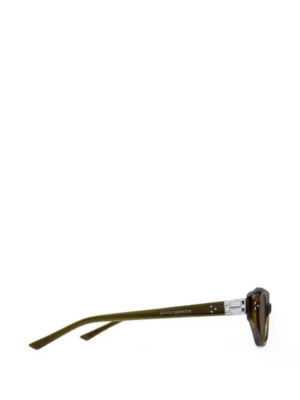 GENTLE MONSTER Vanilla Cat-eye Frame Sunglasses - Green