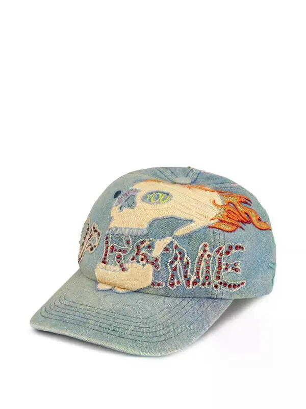 Supreme Wfst 6-panel Embroidered Baseball Cap