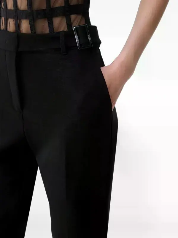 Liu Jo Cropped Trousers With Sash