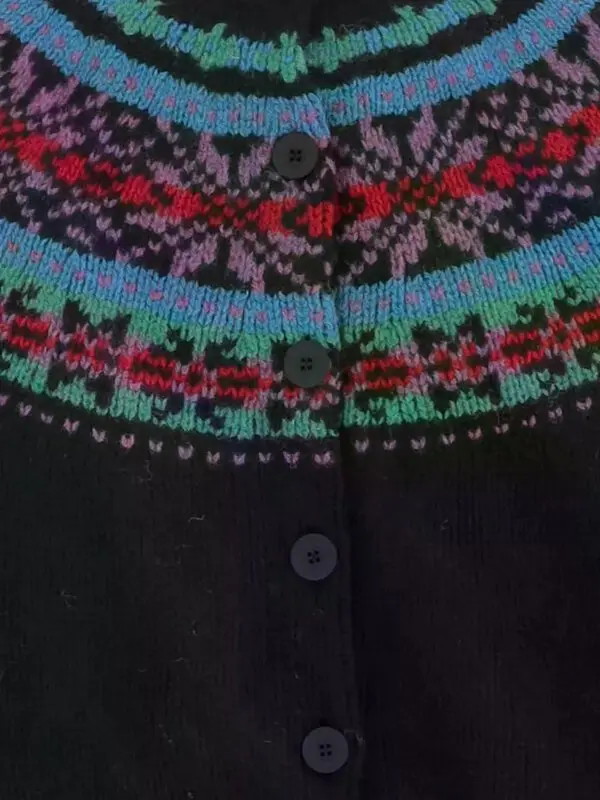 Howlin' Magic Waves Fair Isle Cardigan