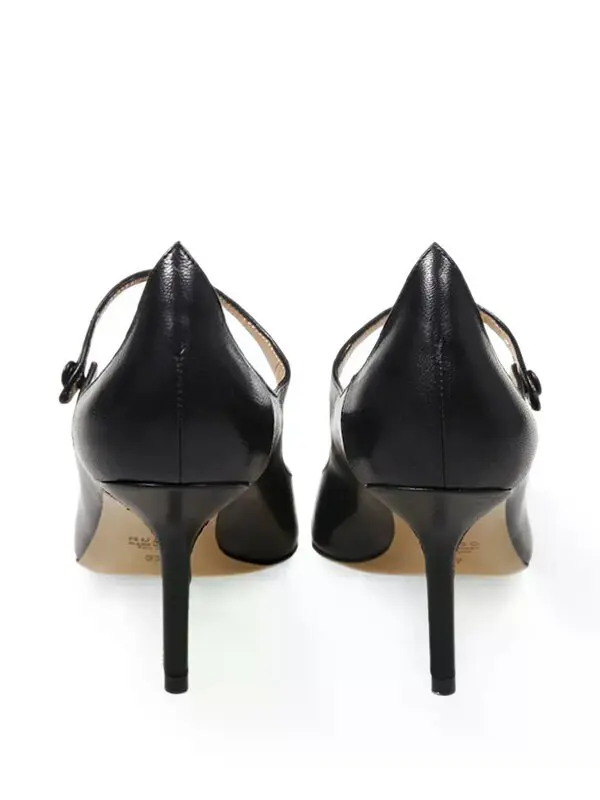 FRANCESCO RUSSO Pointed-toe Mary Jane Pumps