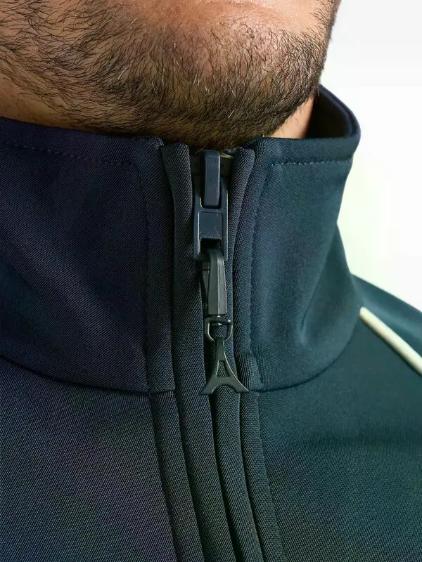 Manière De Voir Signature Piped Track Jacket Dark Navy