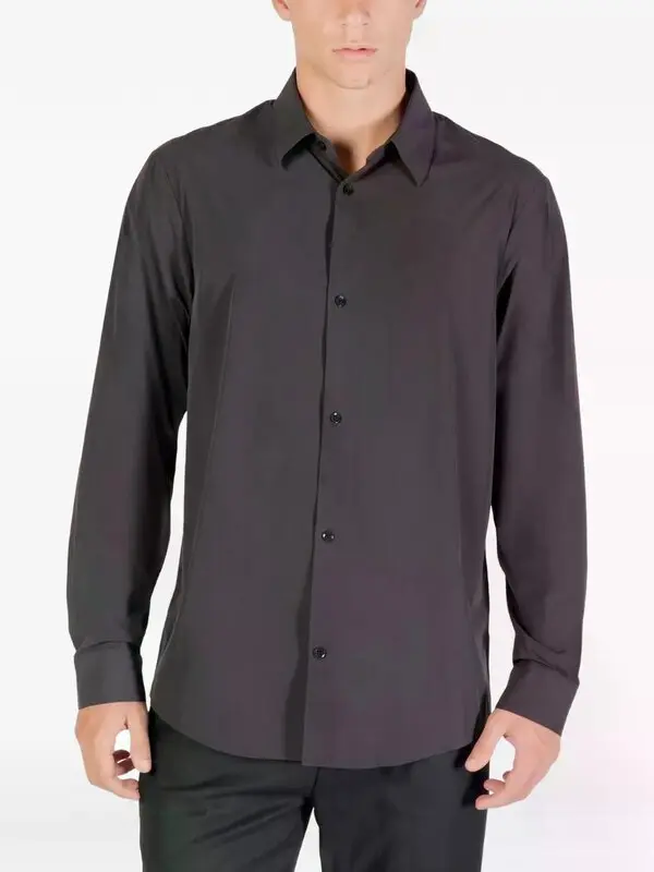 Armani Exchange Button-up Shirt - Black