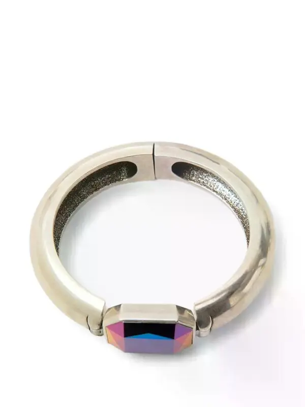 Isabel Marant Étoile Luce Crystal-embellished Cuff Bracelet - Silver