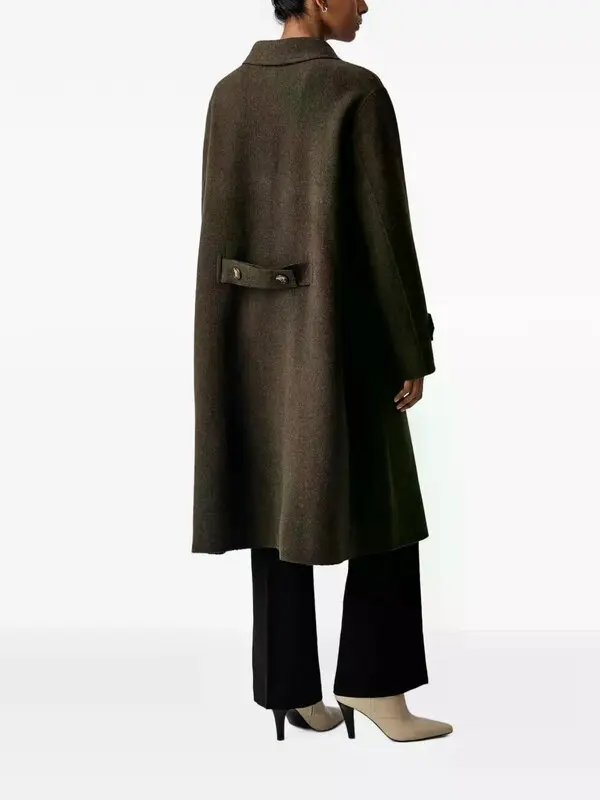 VICOLO Button-up Collared Coat