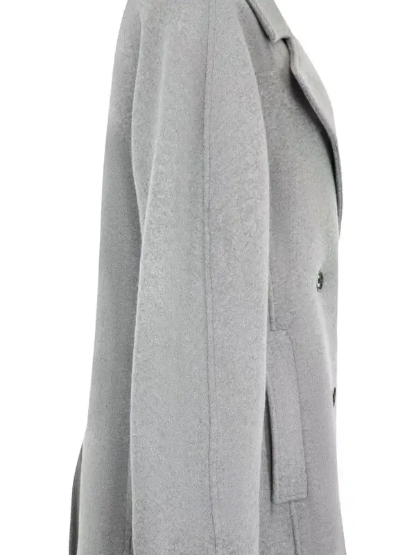 TOTEME Rounded Peacoat Melange - Grey