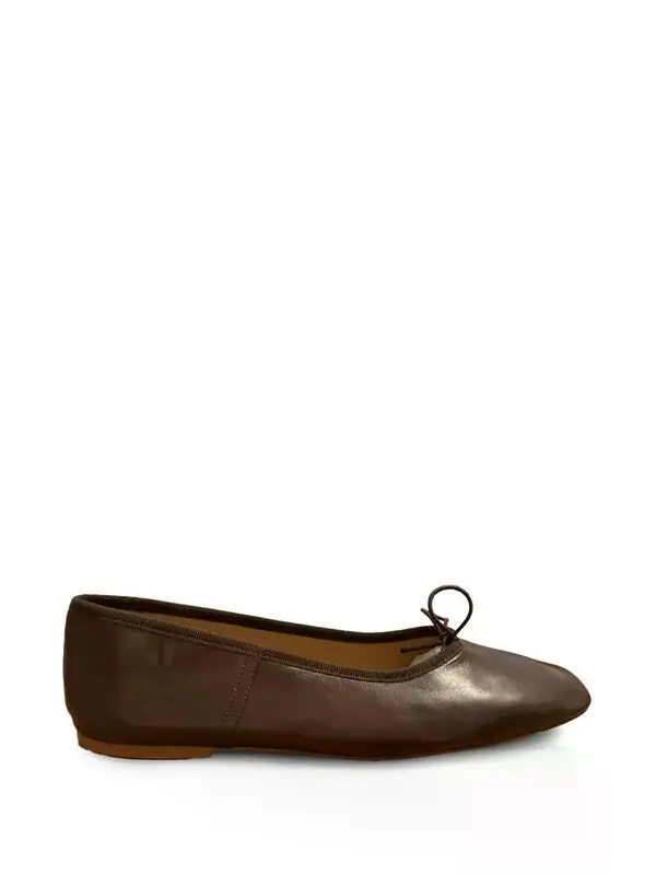 A.p.c. Cleo Bow-detail Ballet Flats