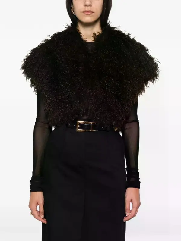 BETTA CORRADI Cropped Gilet
