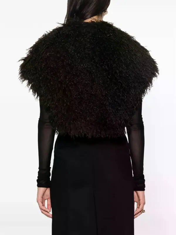 BETTA CORRADI Cropped Gilet