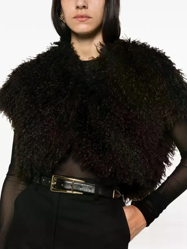 BETTA CORRADI Cropped Gilet