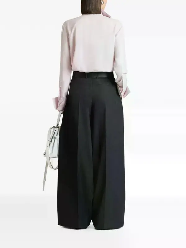 Givenchy Shirt In Silk With Deconstructed Collar