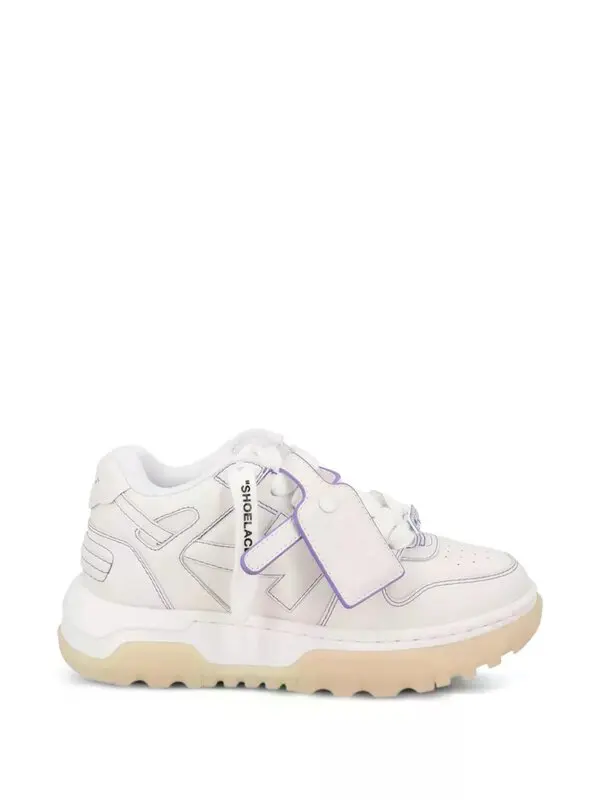Off-White Out Of Office Panelled Leather Sneakers