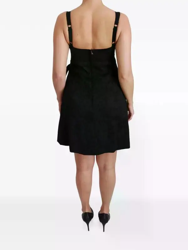 Dolce & Gabbana Sweetheart-neck Mini Dress - Black