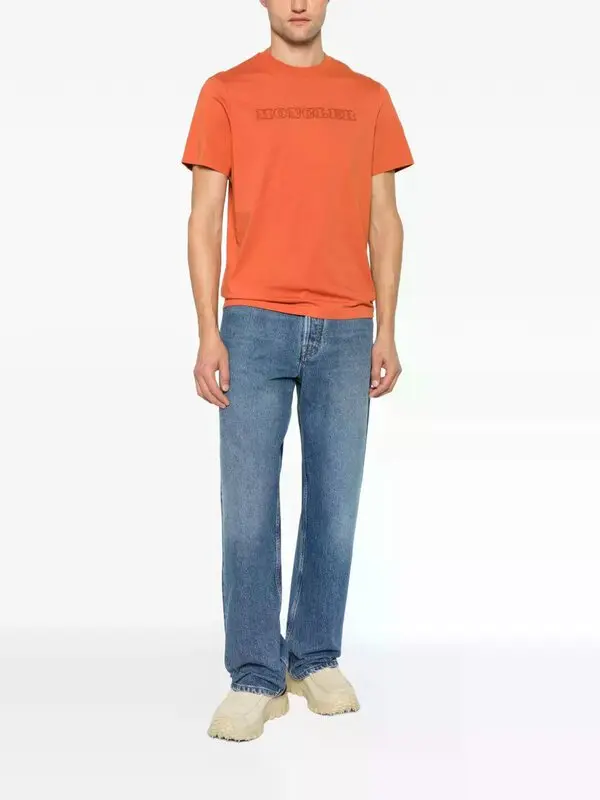 Moncler Logo-embroidered T-shirt