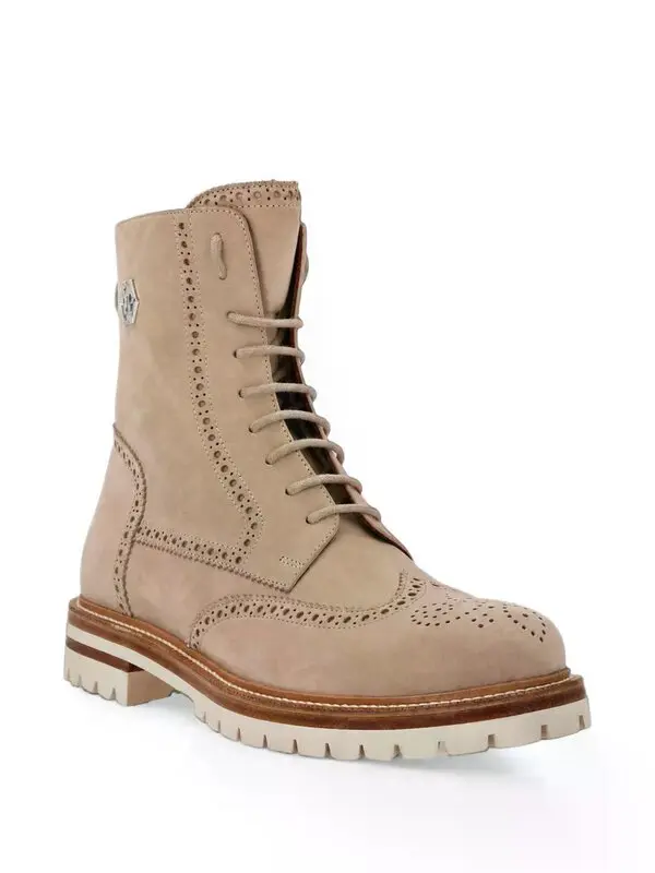 Philipp Plein Logo-plaque Boots